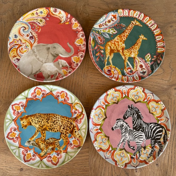 Cost Plus World Market | Dining | World Market Safari Animal Colorful ...